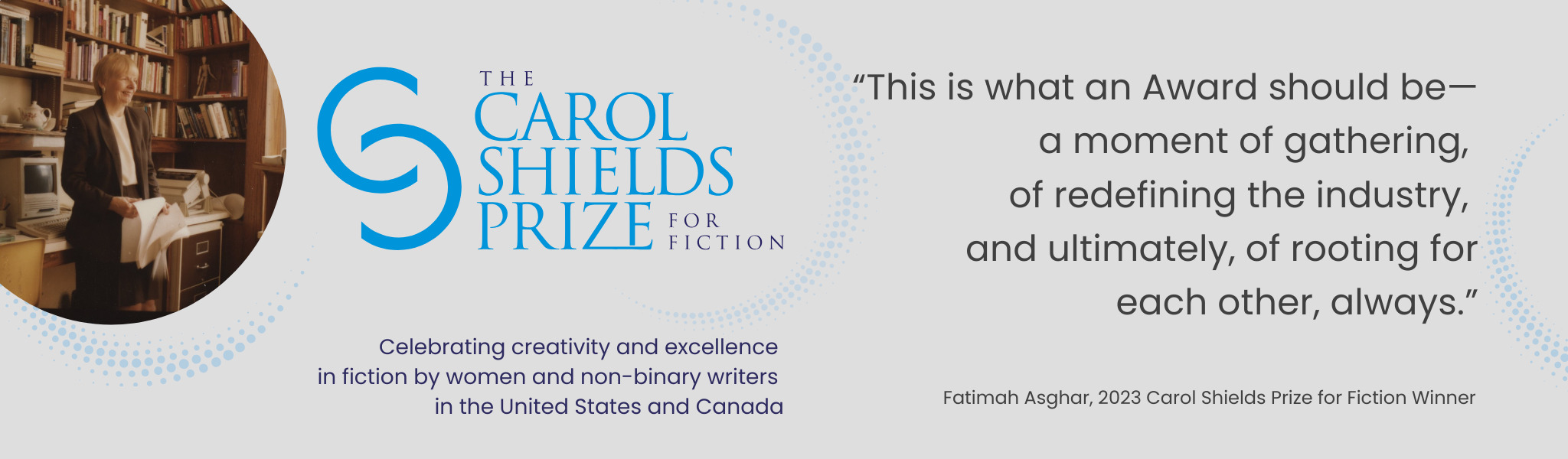 The Carol Shields Prize for Fiction Bookshop