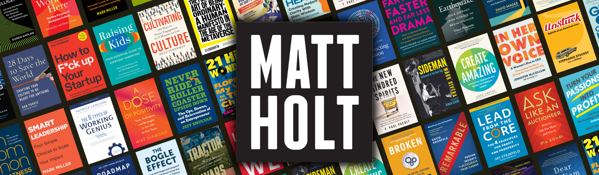 Matt Holt Books Bookshop