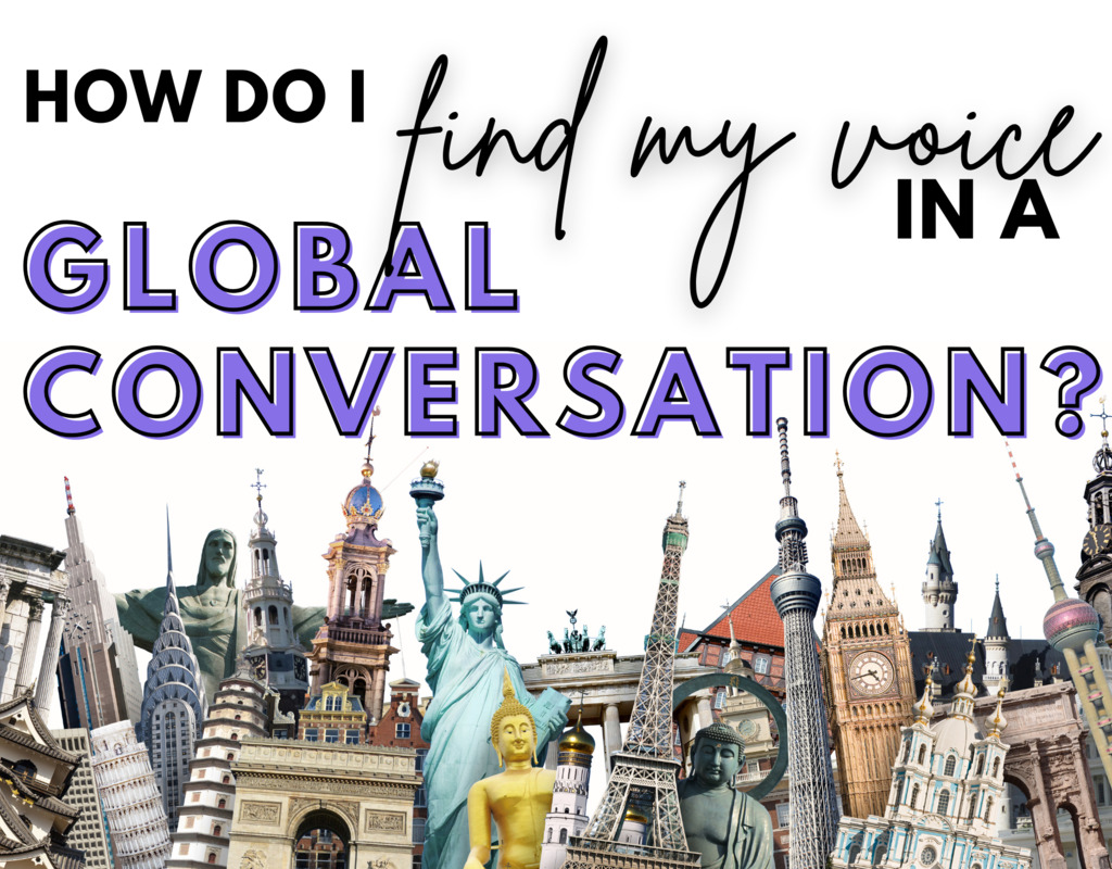 How do I find my voice in a global conversation? - Bookshop.org
