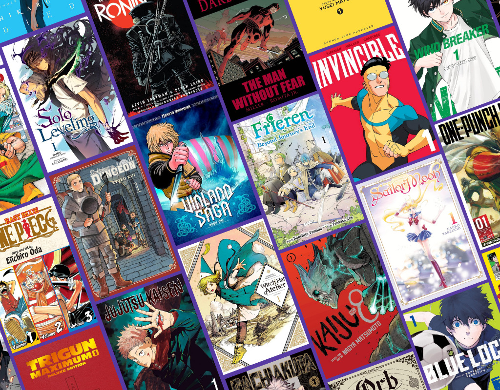 Manga & Graphic Novel Recs: Adventure, Sci-Fi, & Fantasy - Bookshop.org